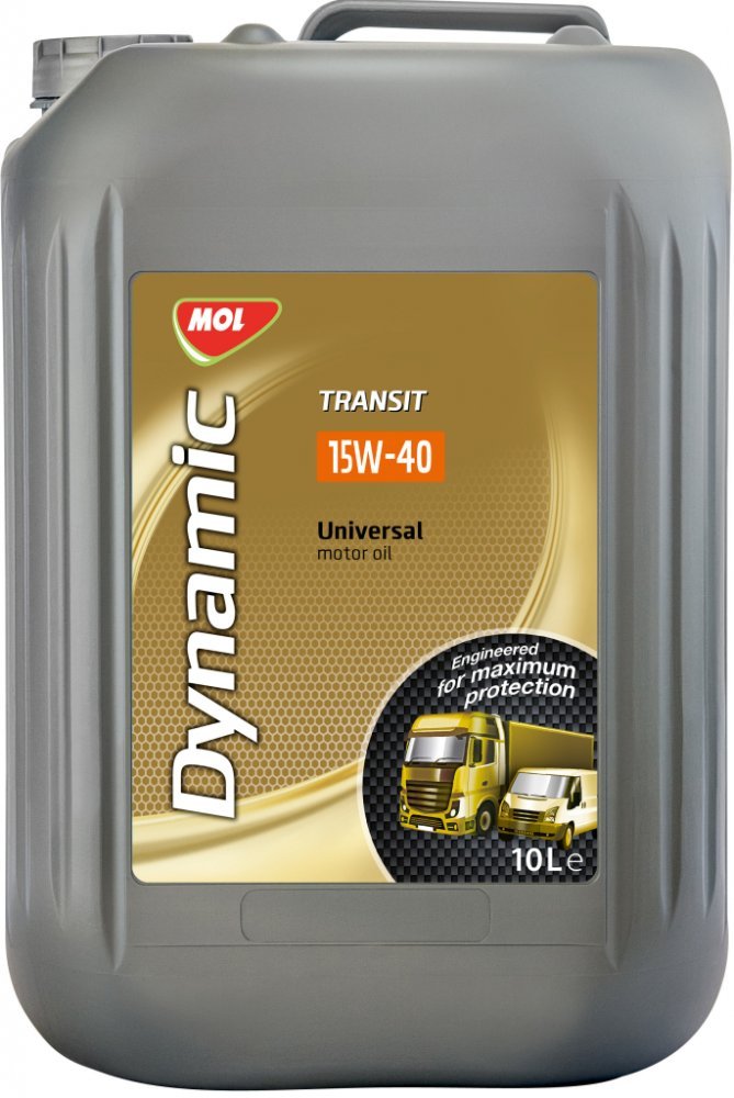 Motorový olej MOL Dynamic Transit 15W-40, 10L — Autodíly PEMA