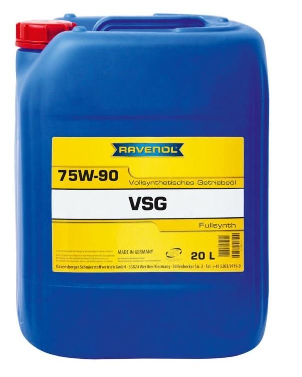Převodový olej Ravenol VSG 75W-90, 20L — Autodíly PEMA