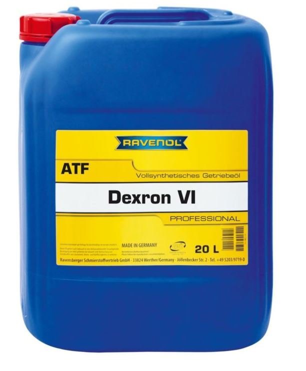 Převodový olej Ravenol ATF Dexron VI, 20L — Autodíly PEMA