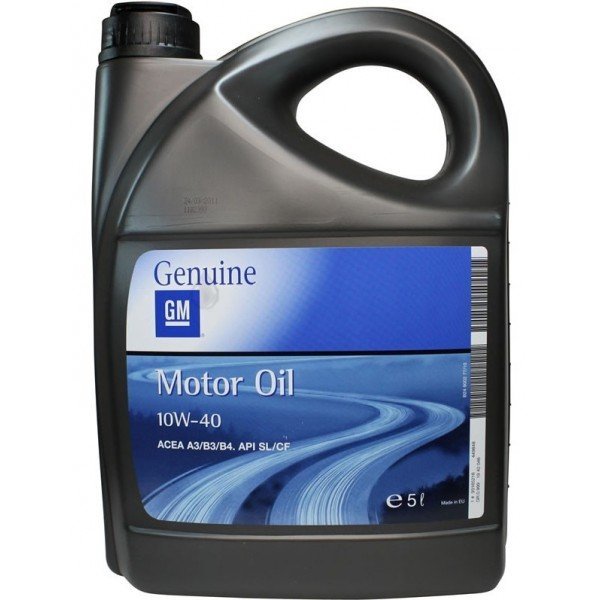 Olej Opel GM Genuine 10W-40 5 l — AUTOMEDIK ESHOP s.r.o.