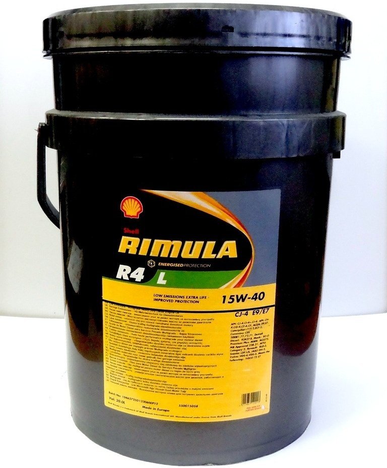 SHELL Rimula R4 L 15W-40 20L — www.centralcar.hu