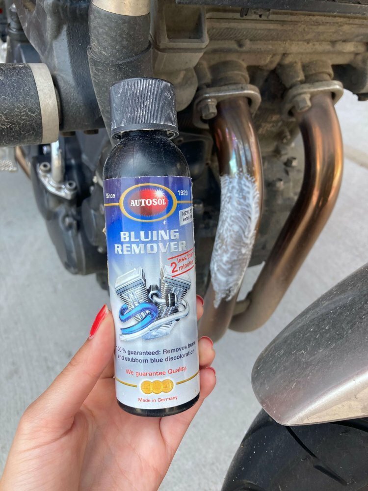 Autosol Bluing Remover čistič výfukových svodů, láhev 150 ml — MLPARTS