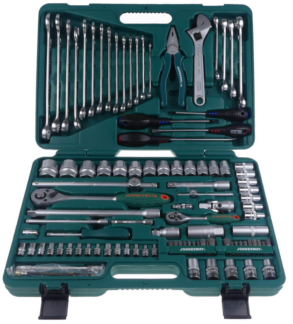Gola sada 1/4" a 1/2", 101 dílů - JONNESWAY S04H624101SA — MLPARTS